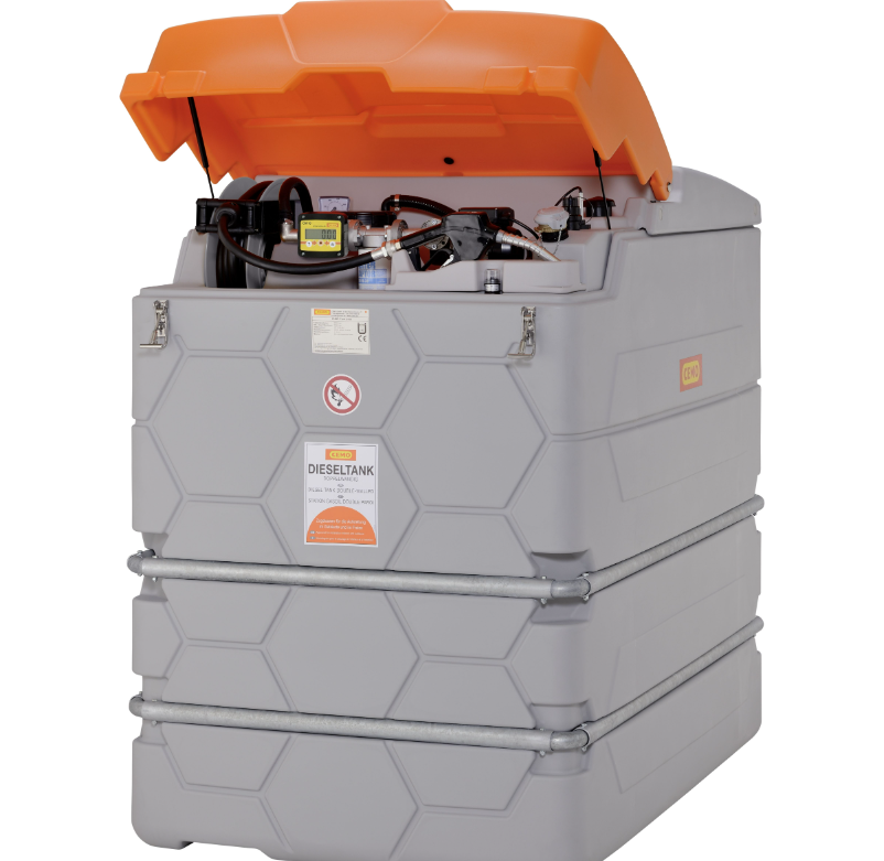 CEMO CUBE Dieseltankanlage 1.500 Liter - Premium Plus 20 SIM - 11321